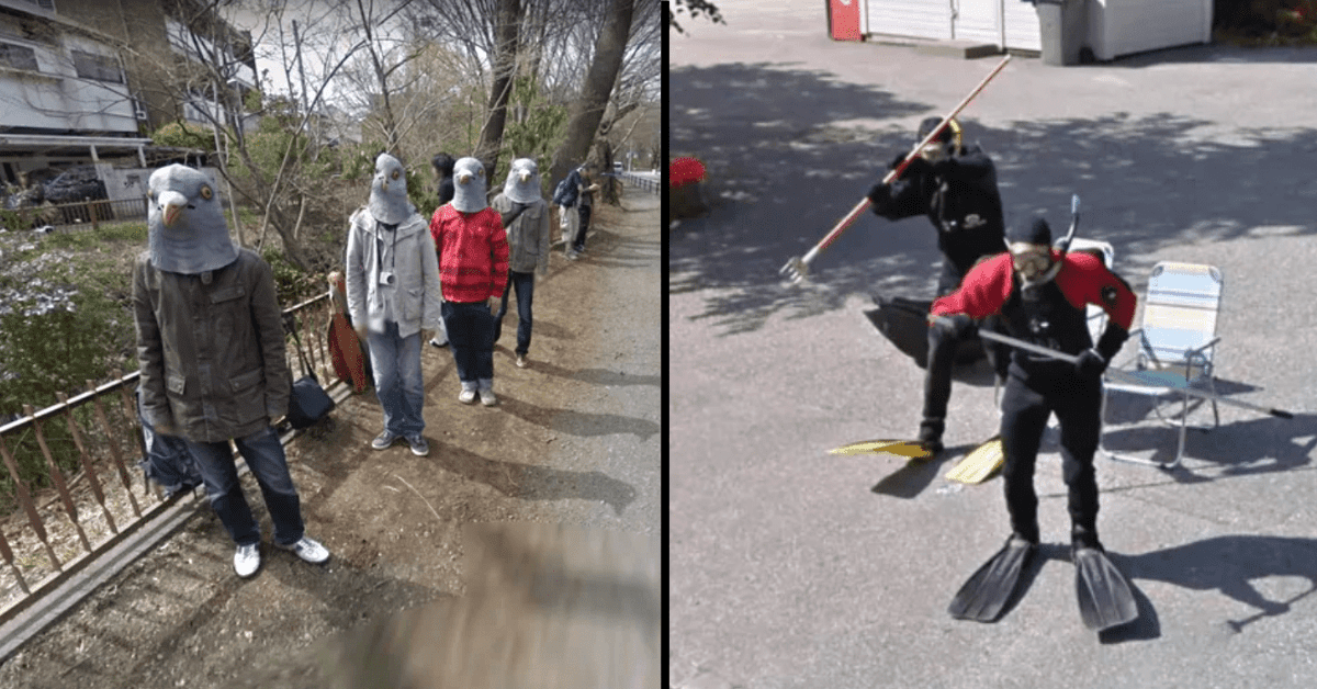 12 Funny and Interesting Moments Caught By Google Street View