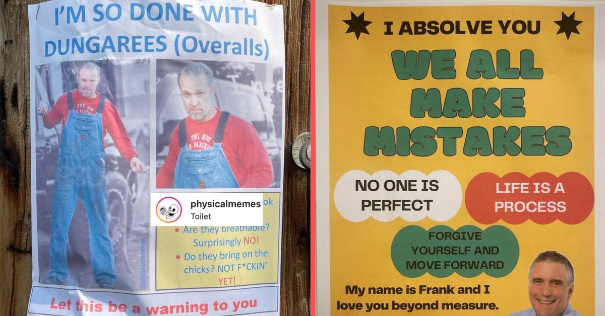 10 Funny (And Fake) Flyers From the “Physical Memes” Social Media Account