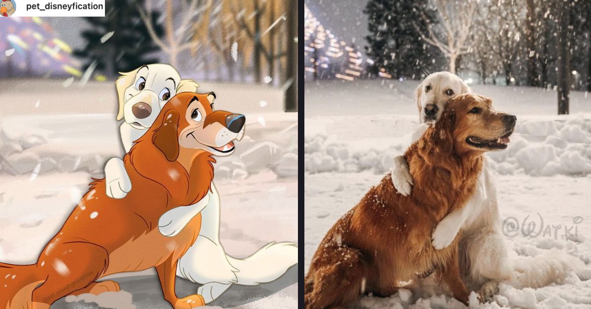 10 “Disneyfied” Pets From Artist Isa Bredt
