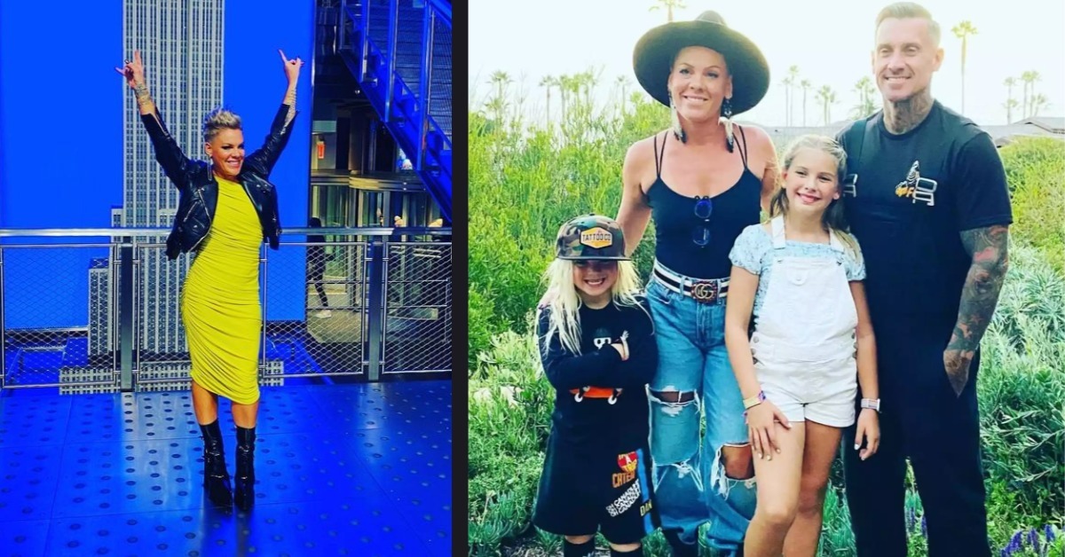 Pink Opens up About How She Was Terrified She’d Be a Terrible Mother